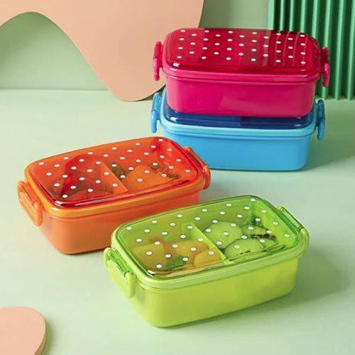 Polka Dot Pattern Lunch Box – Ali Affordable