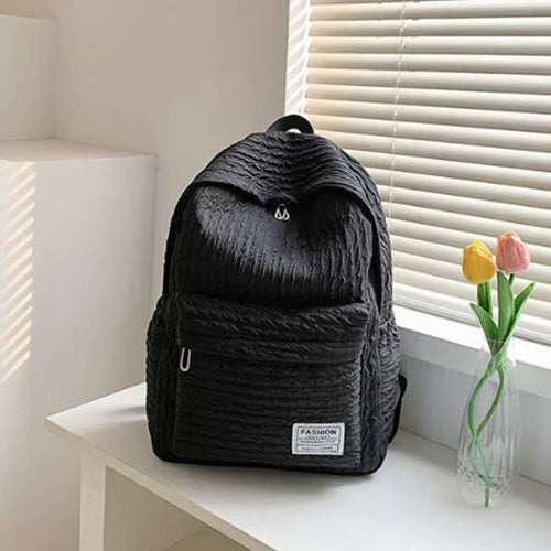 Textured Classic Backpack – Ali Affordable