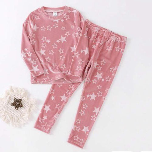 Girl Star Print PJ Set – Ali Affordable