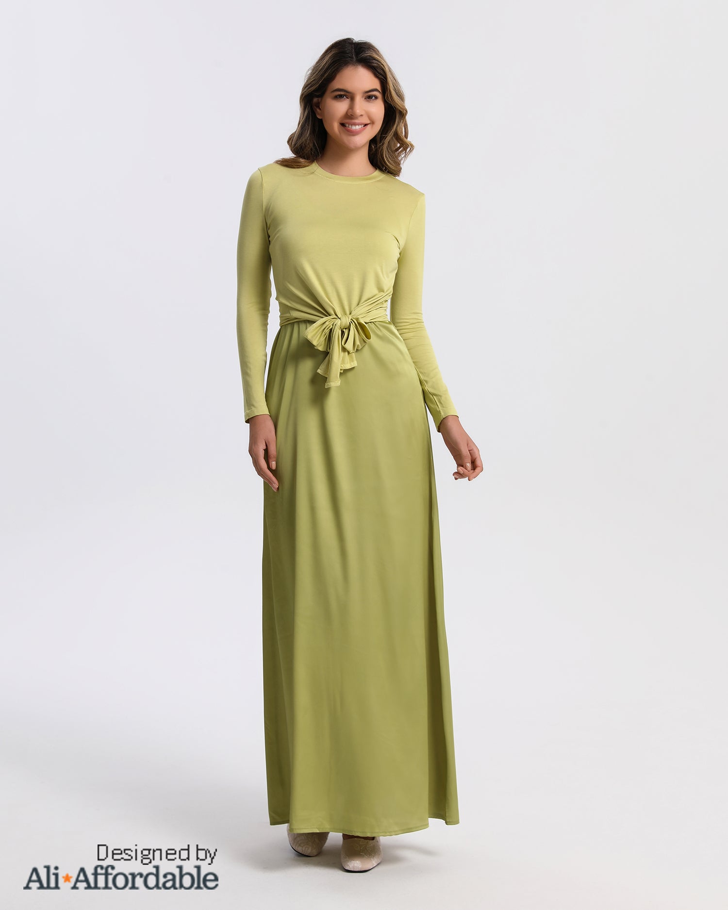Tied Satin Layers Set – Ali Affordable