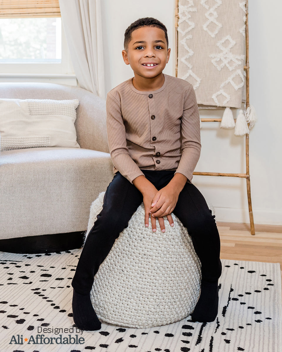 Diagonal Ribbed Top – Ali Affordable