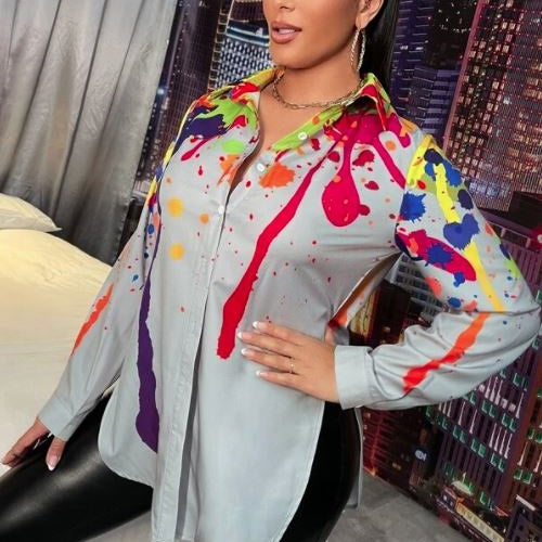 Paint Splash Shirt – Ali Affordable