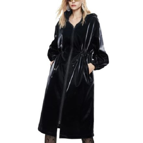 Patent Leather Raincoat – Ali Affordable