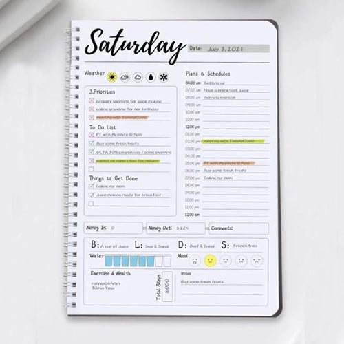 Spiral Plan Notebook – Ali Affordable