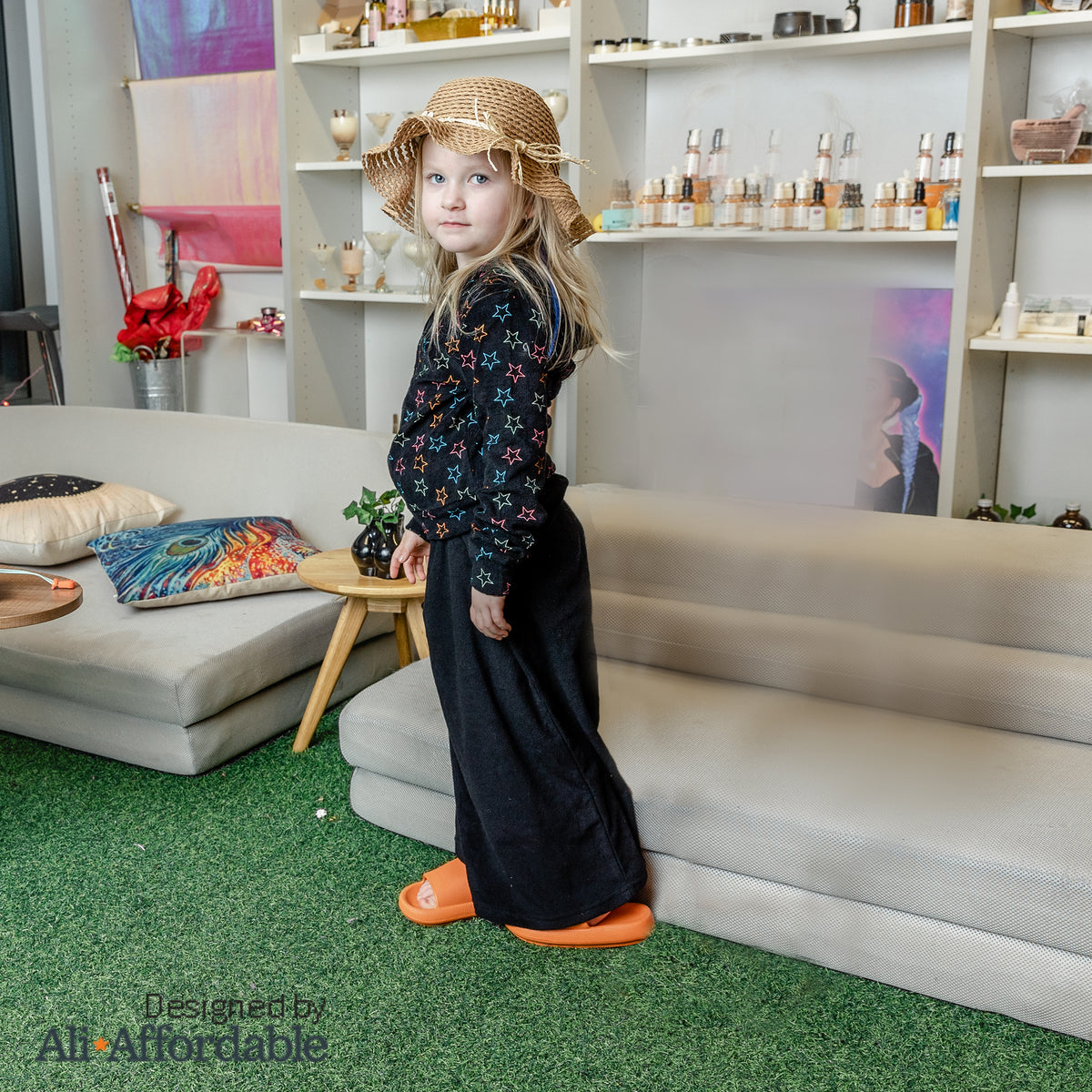 Embroidered Star Pool Robe Set – Ali Affordable