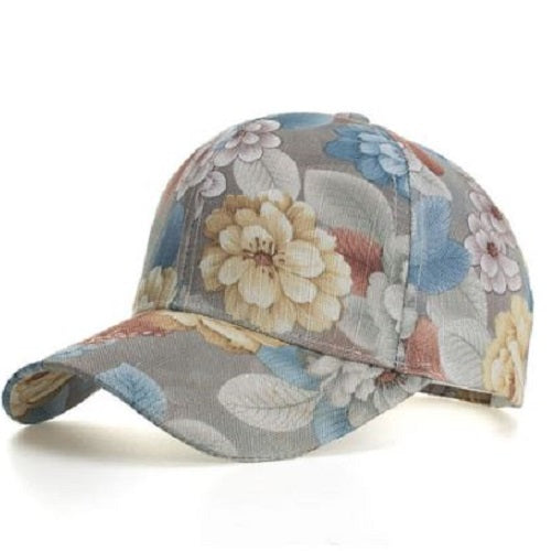 Pastel Floral Cap – Ali Affordable